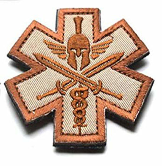 Jaktdepotet. Patch Tactical Medic Spartan Desert Tan