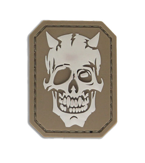 Jaktdepotet. Patch Devil Skull Desert